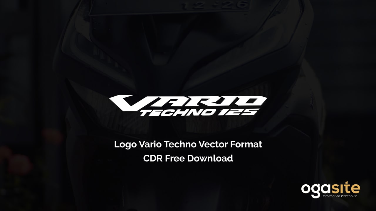 Logo Vario Techno Vector Format CorelDRAW Free Download